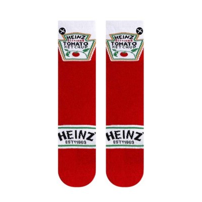 Kids' ODD SOX Heinz Ketchup Crew Socks