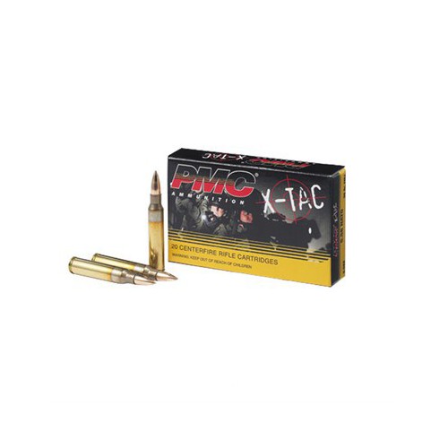 PMC Ammunition X-TAC 5.56x45mm NATO Rifle Ammunition 20 Round Box