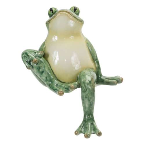 Melrose International Stone Garden Frog Shelf Sitter (Set of 3 ...
