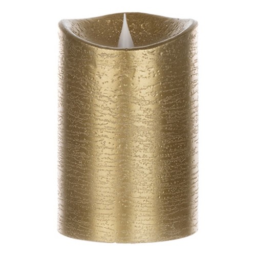 Melrose International 5.5" Gold Simplux Designer LED Candle with remote ...