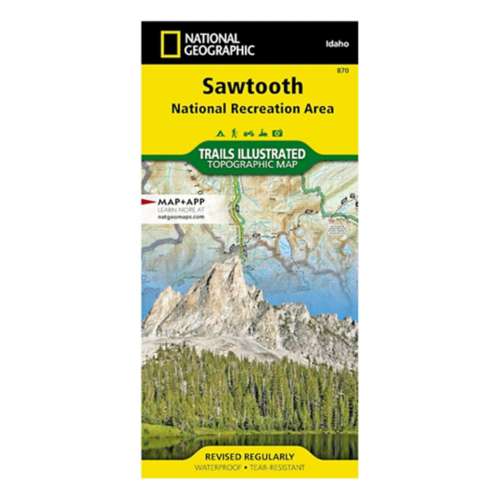 National Geographic 870 Sawtooth National Recreation Area Map | SCHEELS.com