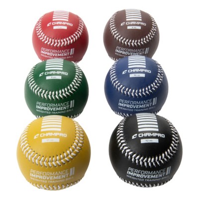 Champro Weighted Training Baseballs - Set of 6