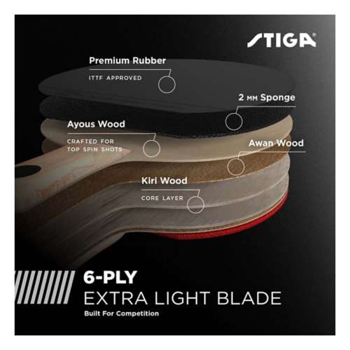 STIGA Talon Table Tennis Paddle | SCHEELS.com