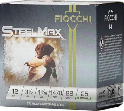 Fiocchi Scheels Exclusive Steel Max 3-1/2" 12 Gauge Shotshells