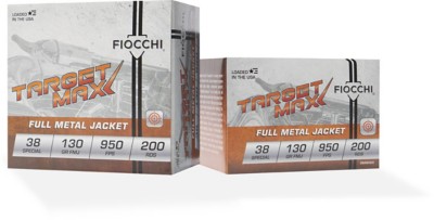 Fiocchi Target Max SCHEELS Exclusive 380 ACP Handgun Ammunition 200 ...