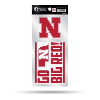Rico Nebraska Cornhuskers Double Up Decals | SCHEELS.com
