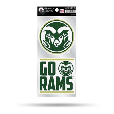 Rico Industries Colorado State Rams Double Up Decals