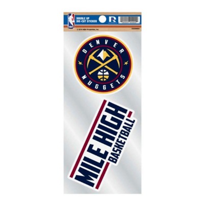 Rico Industries Denver Nuggets Double Up Decal