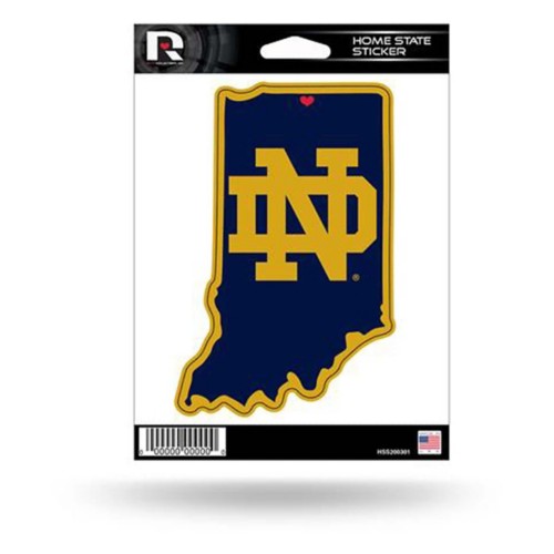 Rico Industries Notre Dame Fighting Irish Home State Sticker