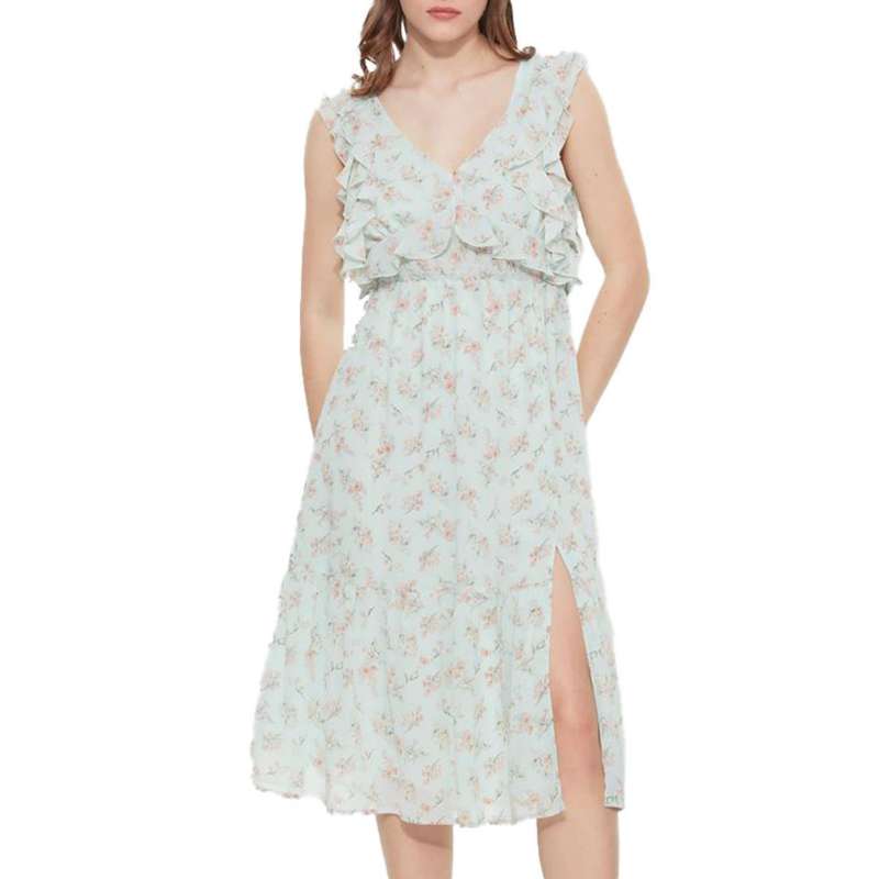 Women's Dex Clothing Ruffled Midi Dress | SCHEELS.com