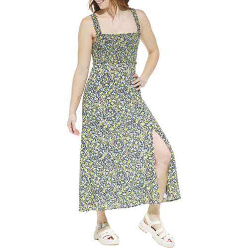 Women's Dex Clothing Smocked Bodice Midi Dress | SCHEELS.com