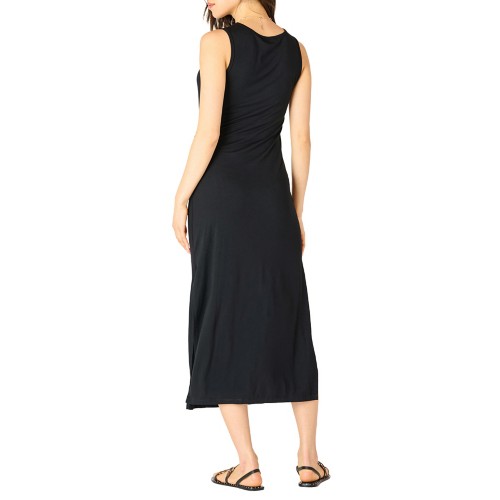 Women's Dex Clothing Tie Waist Midi Shift Dress