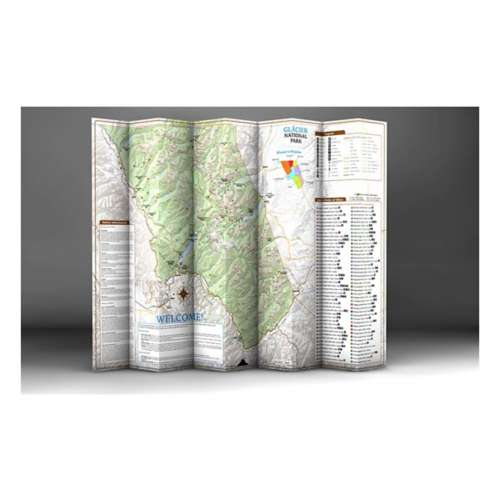 Hike 734 Day Hikes of Glacier National Park Map Guide | SCHEELS.com