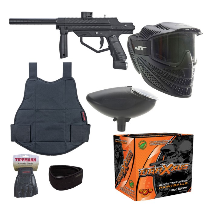 JT Stealth Paintball Marker Battle PAK