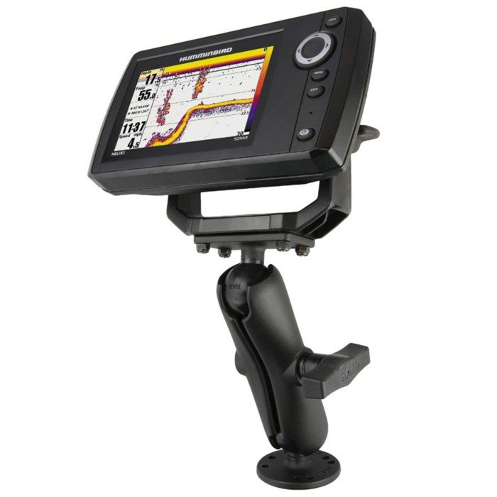 RAM Drill-Down Double Ball Mount for Humminbird Helix 5