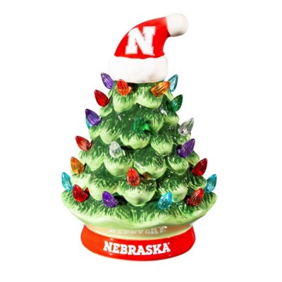 Evergreen Enterprise Nebraska Cornhuskers 8" Tabletop Christmas Tree ...