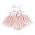 Baby Girls' Angel Dear Cowgirl Tutu Square Neck Midi Babydoll Dress