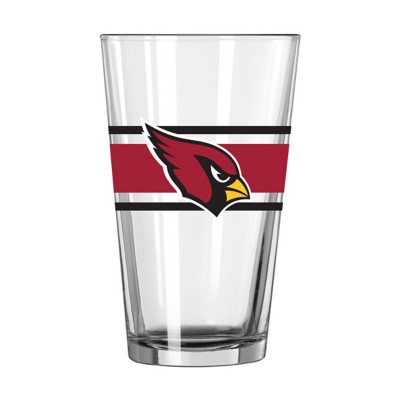 Logo Brands Arizona Cardinals 16oz Stripe Pint Glass | SCHEELS.com