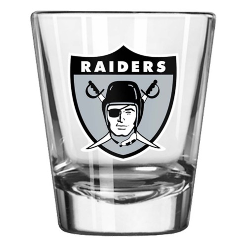 Logo Brands Las Vegas Raiders 2oz. Gameday Retro Shot Glass