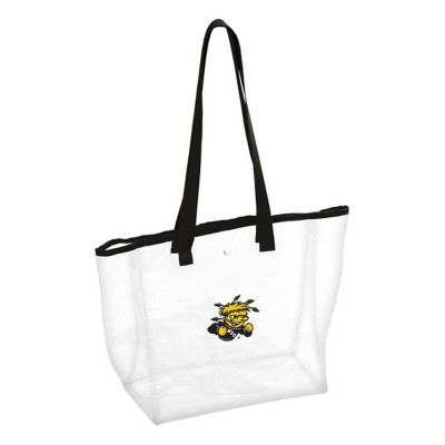 Logo Brands Wichita State Shockers Tote Clear Stadium Bag
