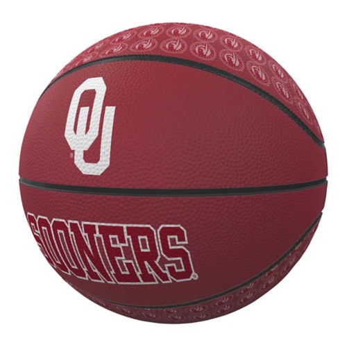 Logo Brands Oklahoma Sooners Mini Rubber Basketball