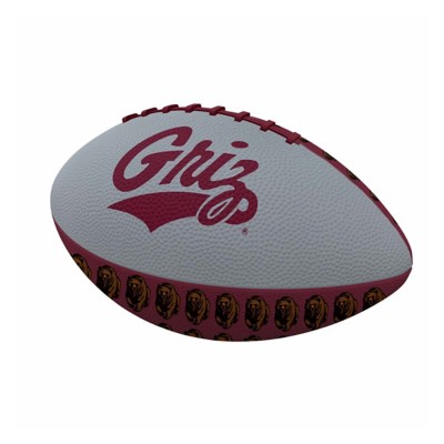 Logo Brands Montana Grizzlies Mini-Size Rubber Football