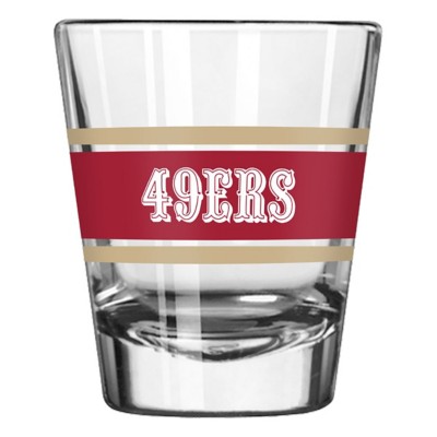 Logo Brands San Francisco 49ers 2oz. Stripe Shot Glass | SCHEELS.com