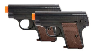 Soft Air USA Colt 25 6mm Caliber Spring Airsoft Pistol 2-Pack