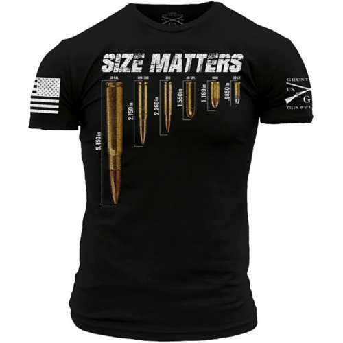 Men's Grunt Style Size Matters T-Shirt | SCHEELS.com