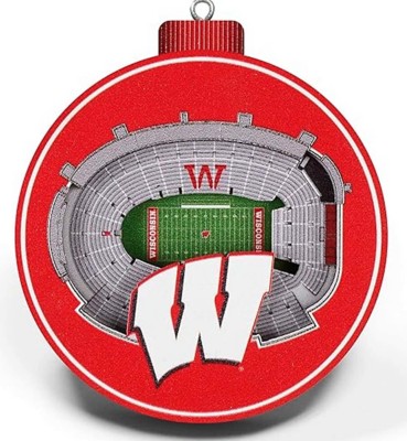 You The Fan Wisconsin Badgers Stadium View Ornament | SCHEELS.com