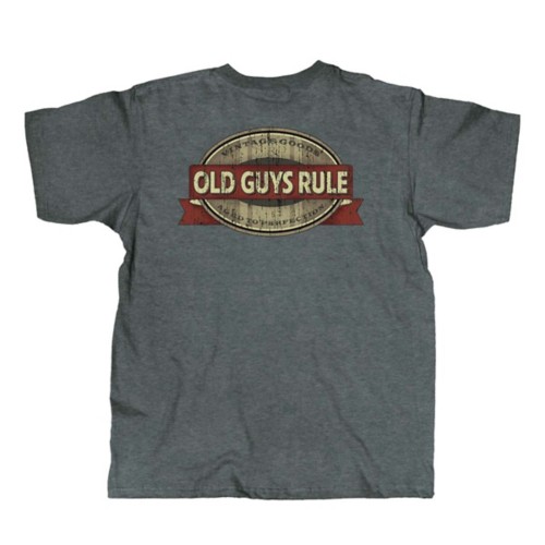 Men's Old Guys Rule Oak Cast Oval T-Shirt