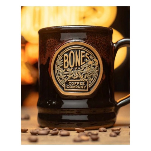 Bones Coffee Co. Classic Logo 14 oz Handthrown Mug