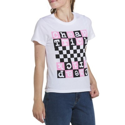 Women's Precision Apparel Cheap Trick Checkered T-Shirt