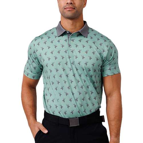 Men's Waggle Trophies Golf Polo | SCHEELS.com