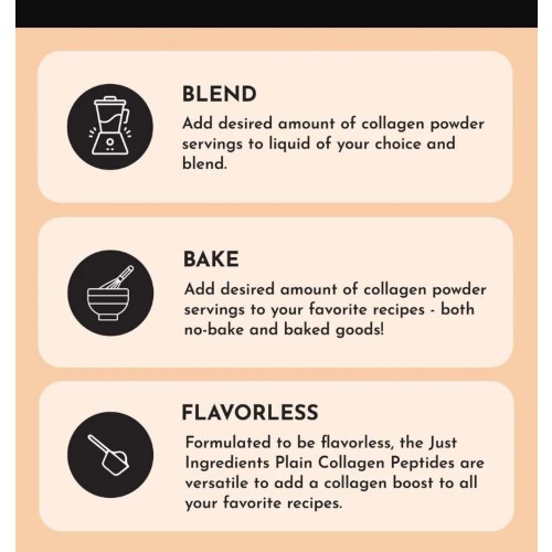 Just Ingredients Organic Bovine Collagen