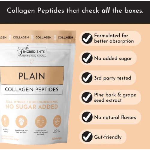 Just Ingredients Organic Bovine Collagen