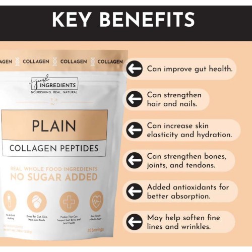 Just Ingredients Organic Bovine Collagen