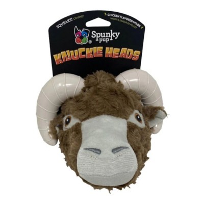 Spunky Pup Knuckleheads Ram Dog Toy