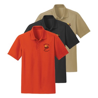 Mens M.A. Apparel Pheasants Forever Grid Polo with Chapter Name 3 Pack