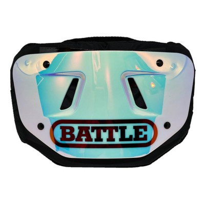Adult Battle Iridescent Chrome Football Backplate | SCHEELS.com