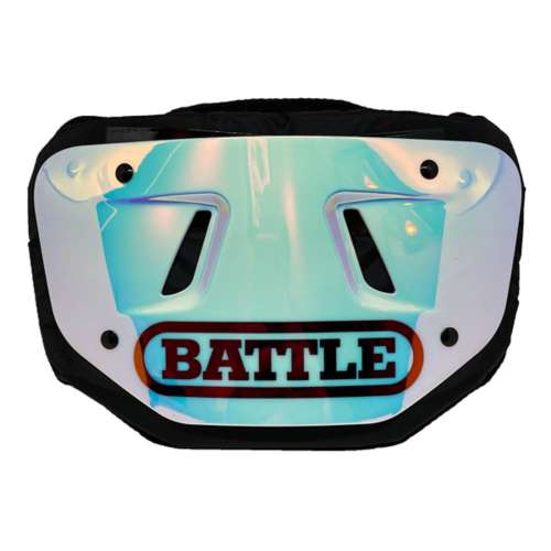 Youth Battle Iridescent Chrome Football Backplate | SCHEELS.com