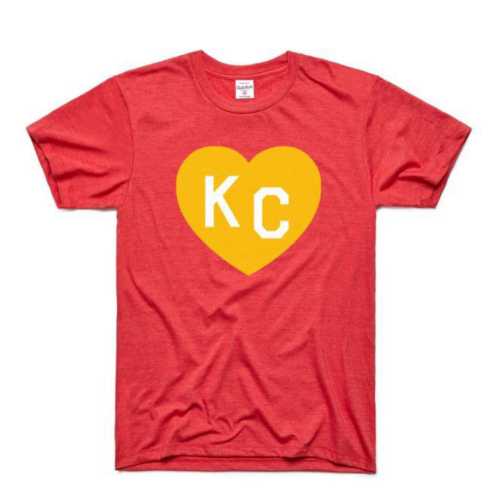 Men's Charlie Hustle KC Heart T-Shirt | SCHEELS.com