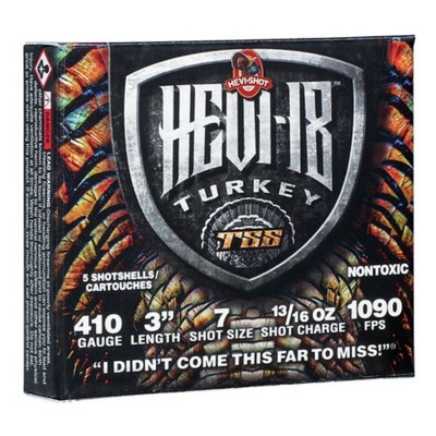 HEVI-Shot Hevi-18 Turkey TSS .410 Shotshells 5 Round Box | SCHEELS.com