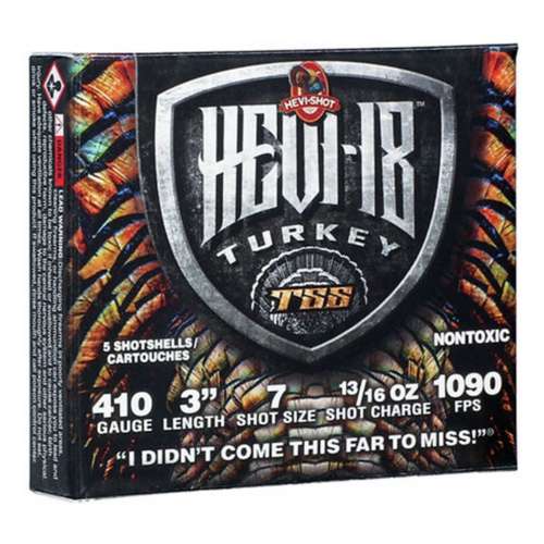 HEVI-Shot Hevi-18 Turkey TSS .410 Shotshells 5 Round Box | SCHEELS.com