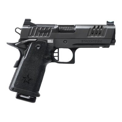 Staccato C Compact 9mm 4" DLC 15rd Pistol w/ X Series Serrations ...