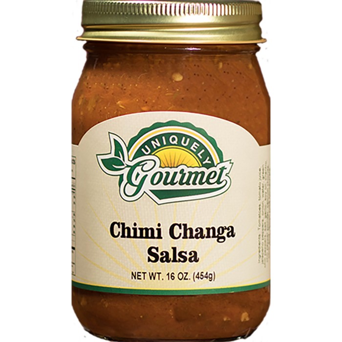Uniquely Gourmet Chimi Changa Salsa