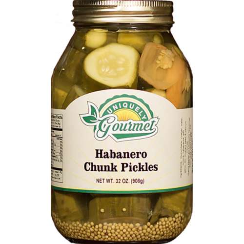 Uniquely Gourmet Habanero Chunk Pickles | SCHEELS.com