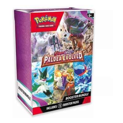 Pokemon TCG Scarlet & Violet Paldea Evolved Trading Cards Booster ...