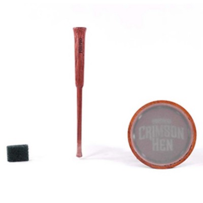 FOXPRO Crimson Hen Tip Over Glass/Slate Turkey Call