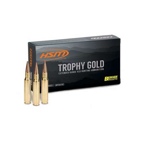 HSM Ammunition HSM Trophy Gold Berger Match Hunting VLD 264 Winchester ... HSM Ammunition HSM Trophy Gold Berger Match Hunting VLD 264 Winchester ...
